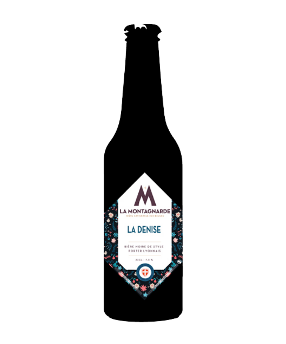Bière La Denise Porter 33 cl, Brasserie La Montagnarde | L’Art de la ...