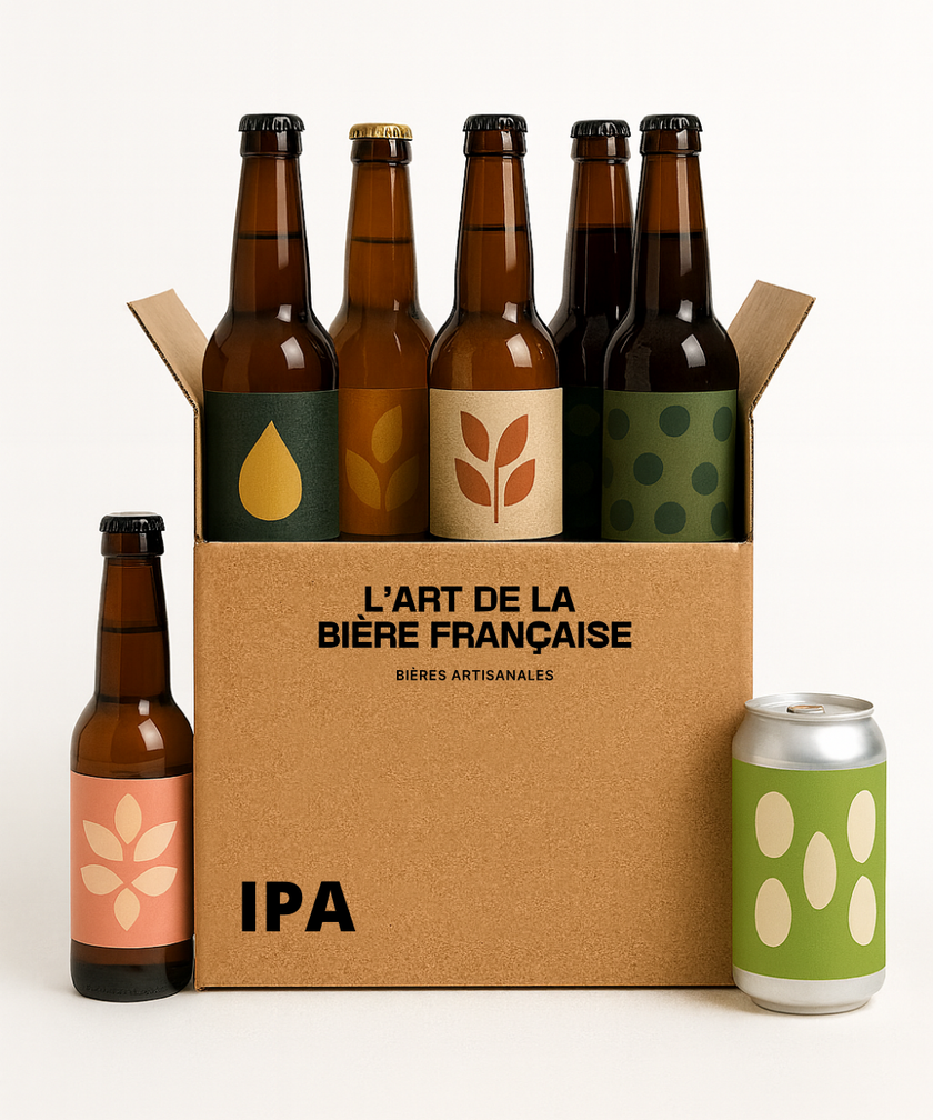 Coffrets bières artisanales françaises, assortiment bières | L'Art de ...